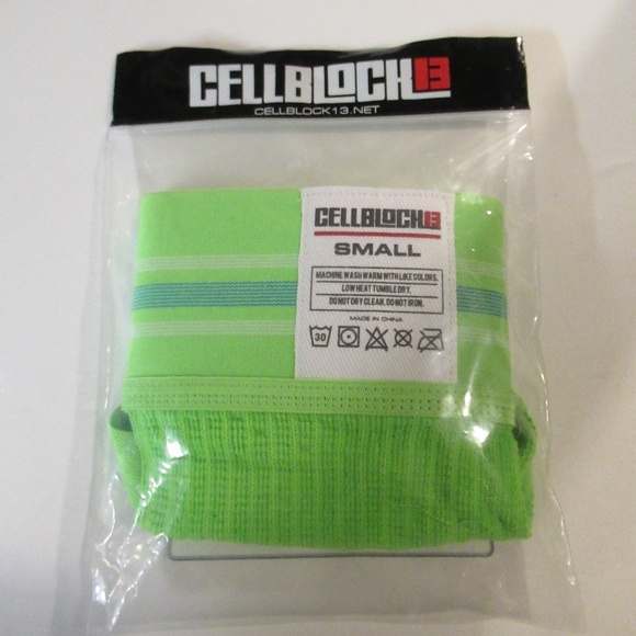 Cellblock13 | Underwear & Socks | Cellblock 3 Tight End Neon Green ...